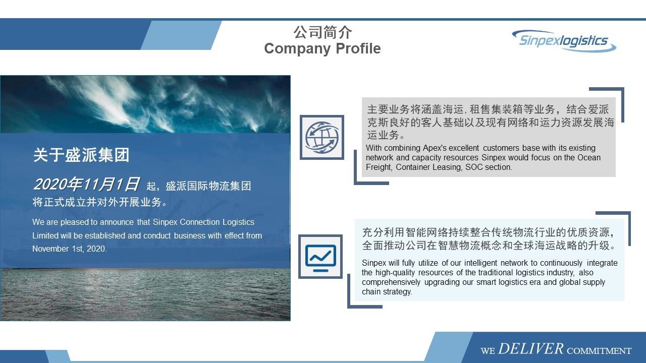Sinpex Connection Logistics (Shanghai) Limited - olofamily
