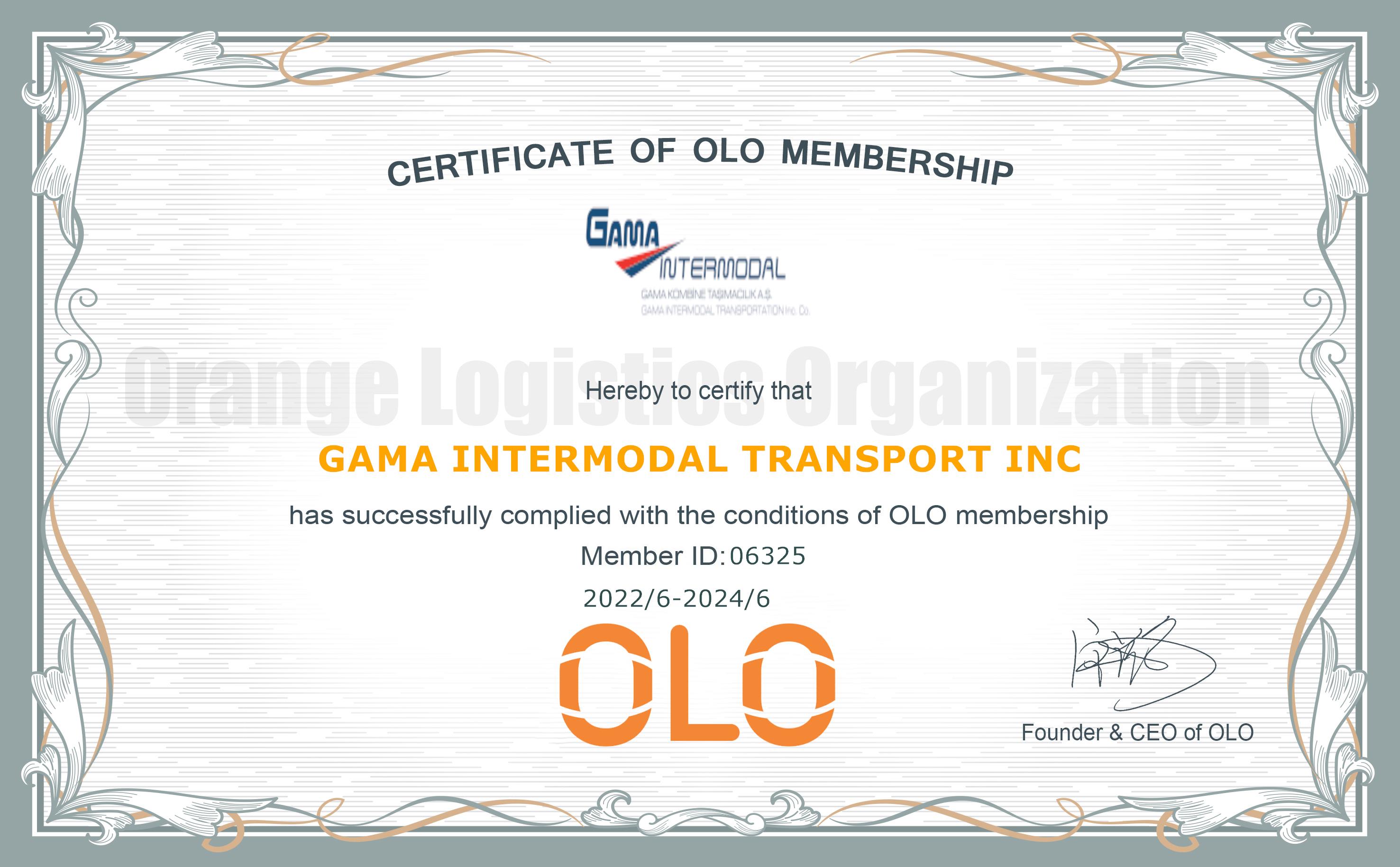 土耳其_GAMA INTERMODAL TRANSPORT INC - 橙心网