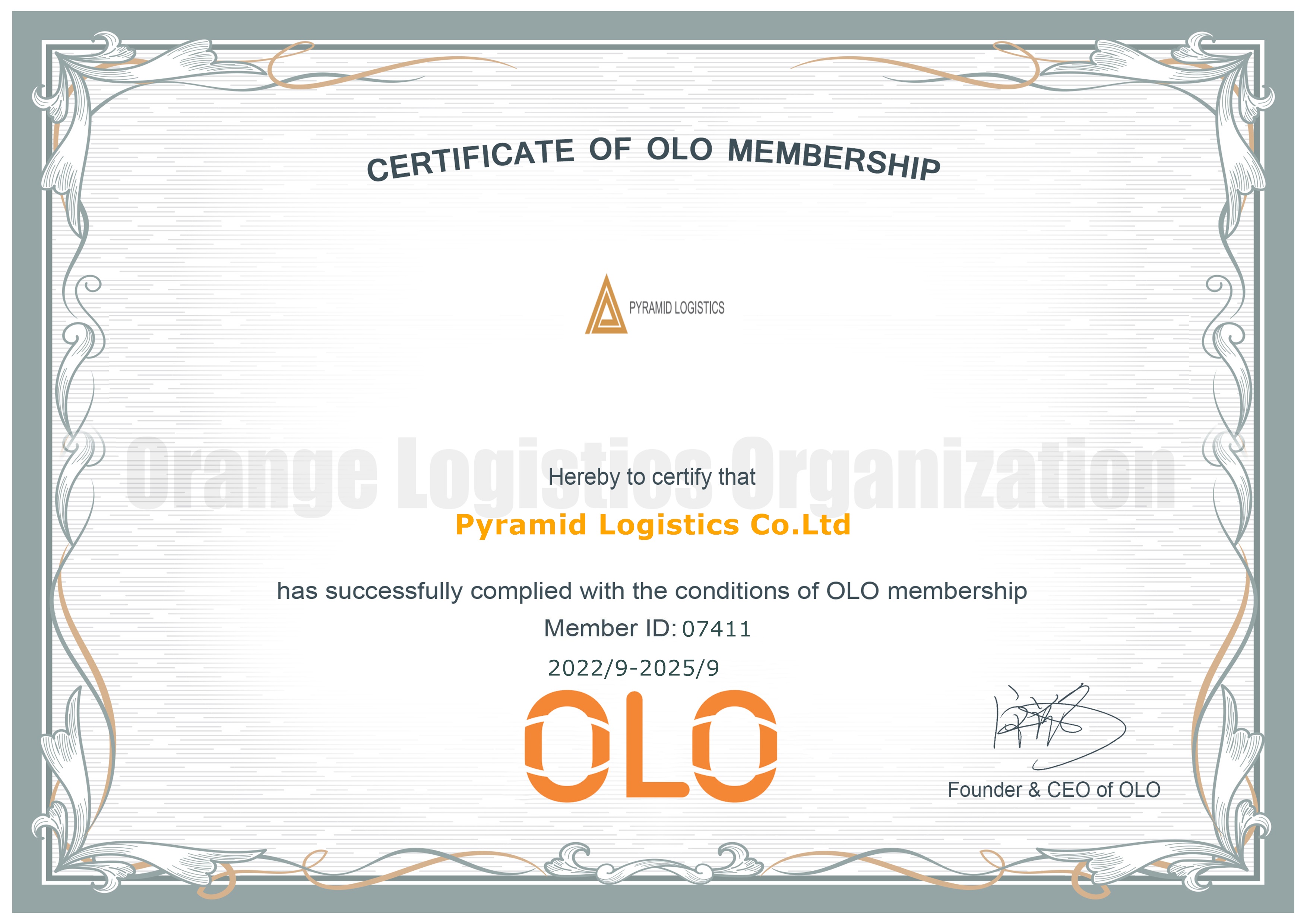 Pyramid Logistics Co.Ltd - olofamily