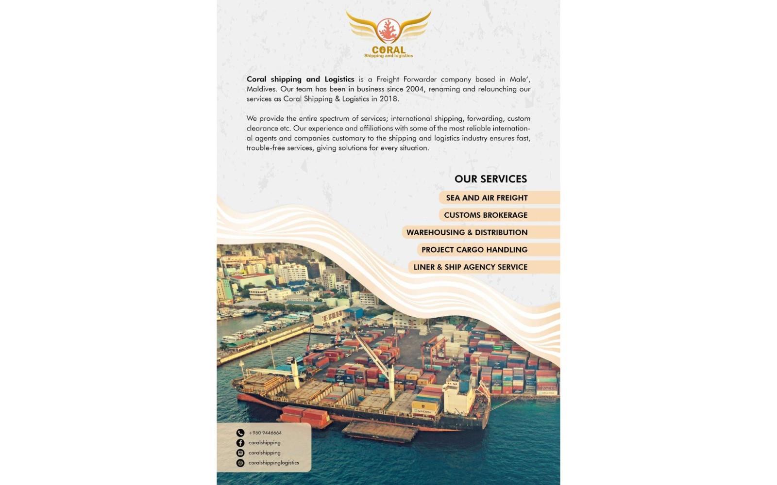 Coral Shipping & Logistics Pvt Ltd - olofamily
